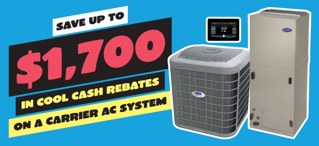 Carrier Cool Cash Rebates