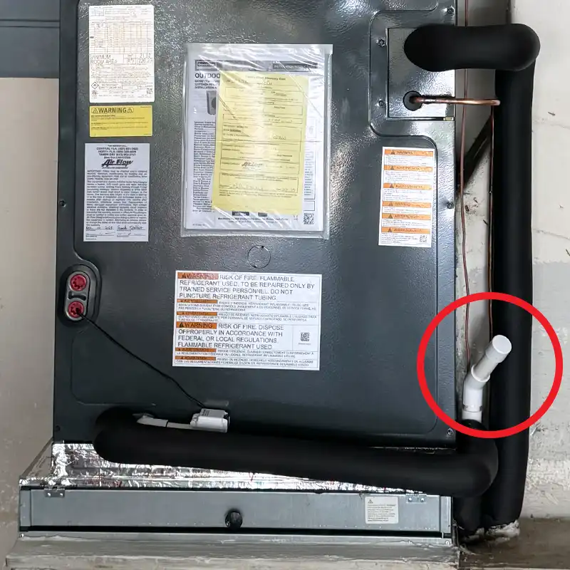 How to Clear Your AC Drain Line Safely | Air Flow Designs